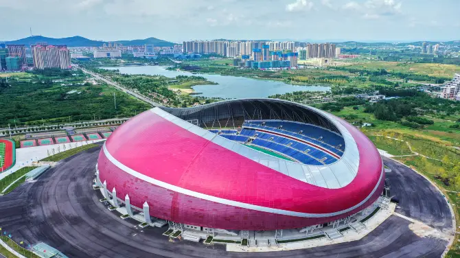 Huainan Olympic Sports and Exhibition Center | Huainan, Anhui, China ...
